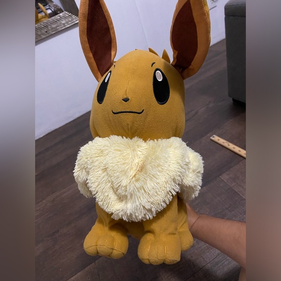 Pokemon | Toys | Pokemon Eevee 8 Stuffed Plush With Brown Ears From Toy ...